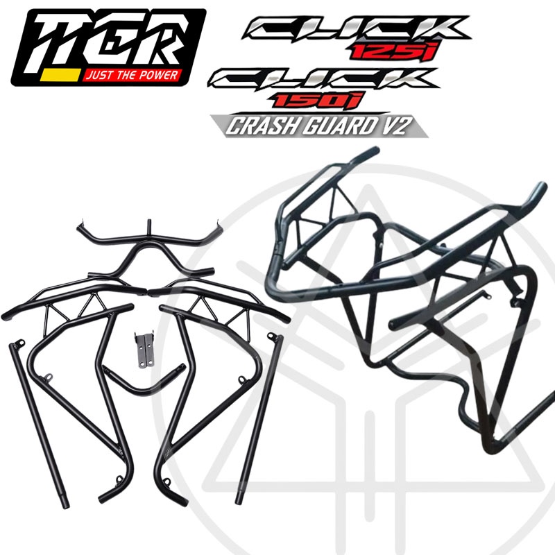⭐️Full Armor Crash Guard Honda CLICK125i V2 V3 / CLICK150i V2 V3 Game ...