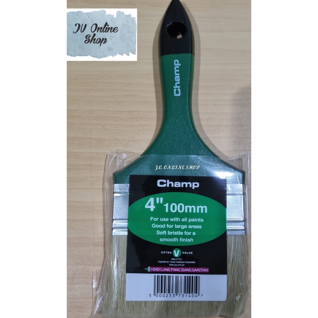 CHAMP paint brush (3” | 4” ) | Shopee Philippines