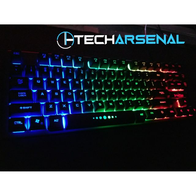 InPlay Dark Knight DK87 TKL Gaming Keyboard | Shopee Philippines