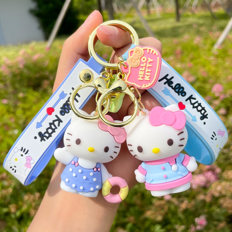 Creative Dressup Diary HelloKitty Series Key Chain Cartoon Couple Small ...