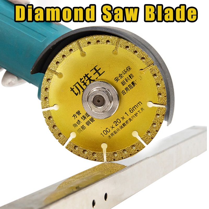 4 Inch Diamond cutting Disc For Metal 100mm Super Thin For Steel Bars ...