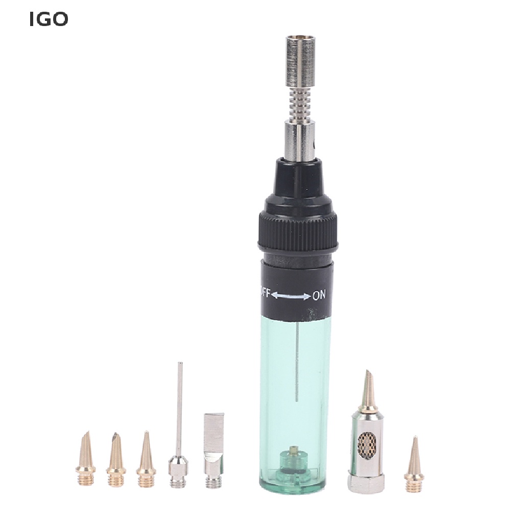 IGO 1300 Celsius Welding Pen Burner Butane Gas Welding Soldering Irons ...