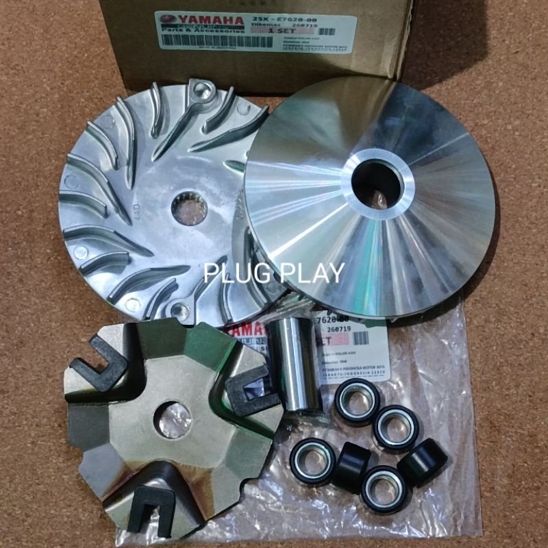Pulley Set Yamaha Mio i125/M3/Souli125/Gravis Yamaha | Shopee Philippines