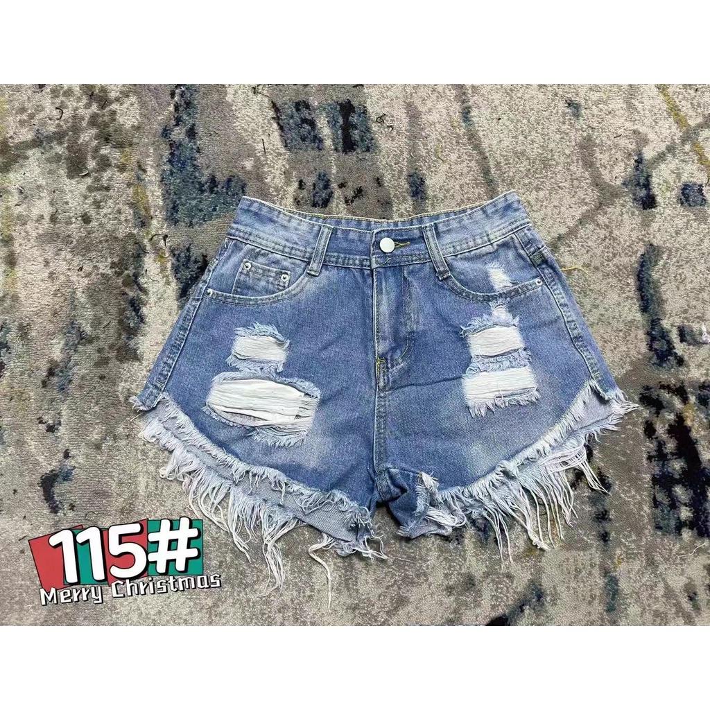 Denim Highwaist Shorts(#115-small to xxl or 25 to 32 regular size ...