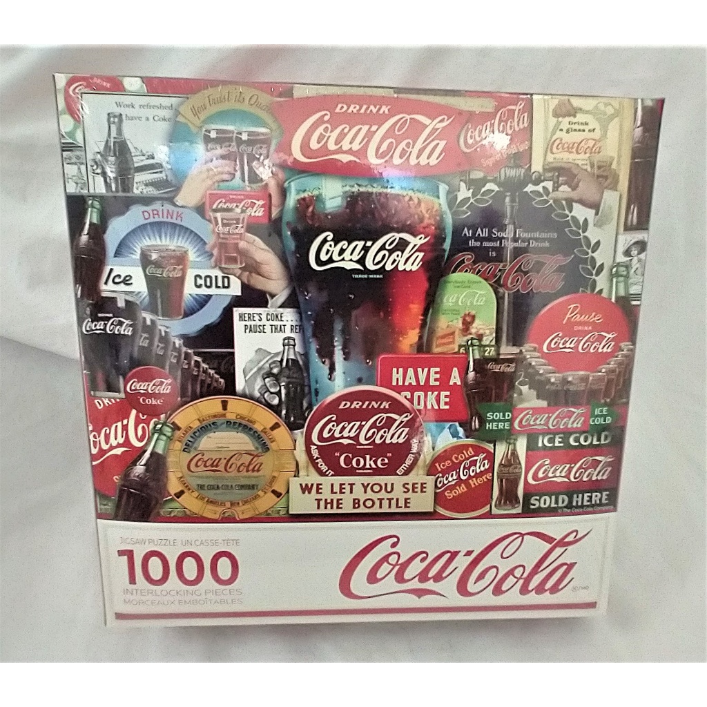 Majestic Coca Cola Coke Puzzles 1000-Piece Assorted Designs NewUSA ...