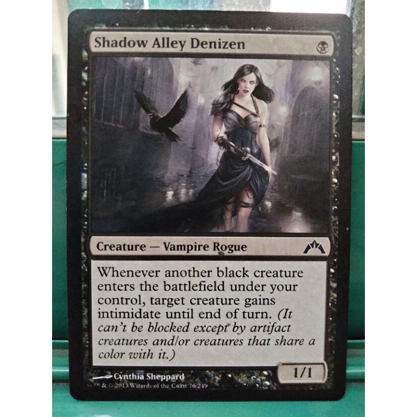 Magic: The Gathering(MTG) Card Shadow Alley Denizen | Shopee Philippines