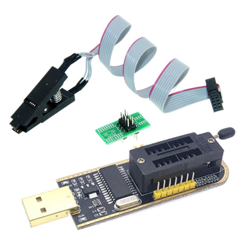 1PCS CH341A 24 25 Series EEPROM Flash BIOS USB programming module ...