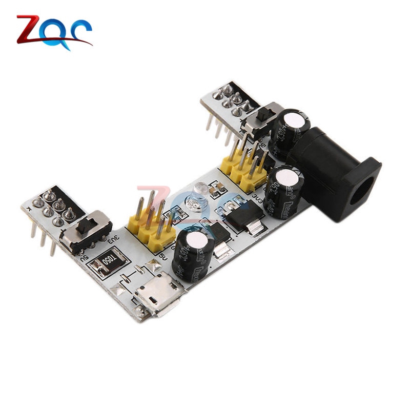MB102 DC 7-12V Micro USB Interface Breadboard Power Supply Module MB ...