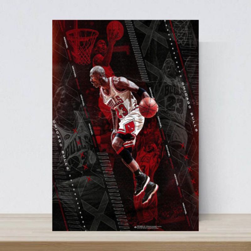 Michael Jordan wall Poster 15/A3+/Without frame. | Shopee Philippines