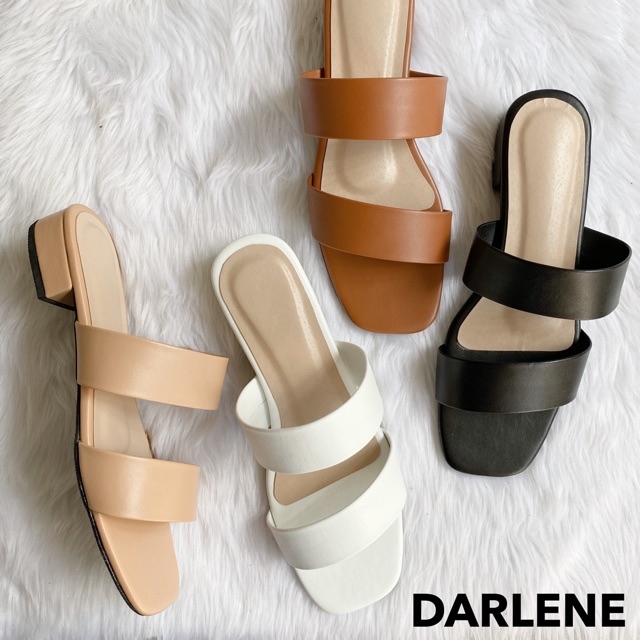 MikaylaShoppe Darlene Block Heels | Shopee Philippines