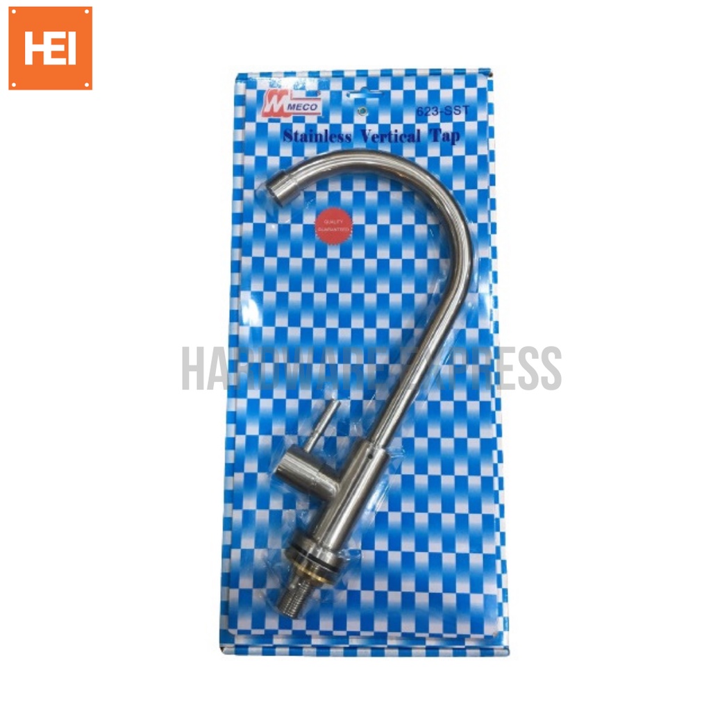 MECO Stainless Vertical Tap 623-SST | Shopee Philippines