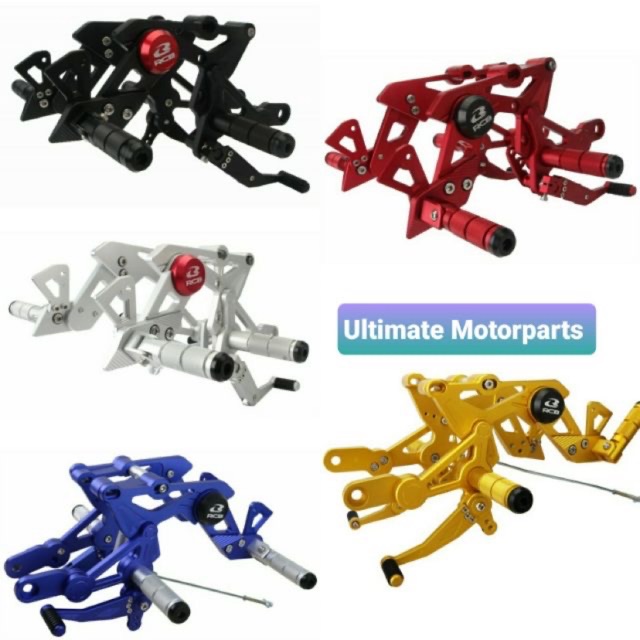 Yamaha LC135 4S 5S Racing Boy S1 Footrest Full Set RCB Racing Footrest ...