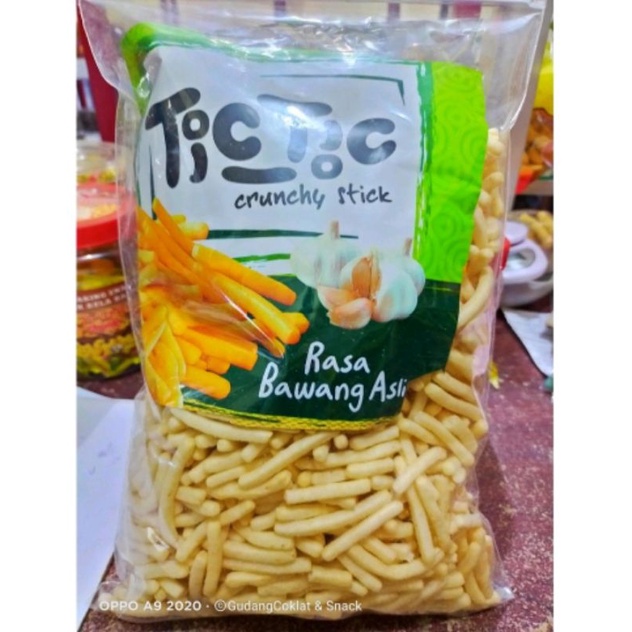 SNACK TIC TIC CRUNCHY ORIGINAL ONION FLAVOR STICK RE-PACK 20Ogr ...