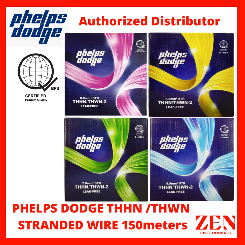 Original Phelps Dodge PD THHN/THWN 14/7, 12/7, 10/7, 8/7 ELECTRICAL ...