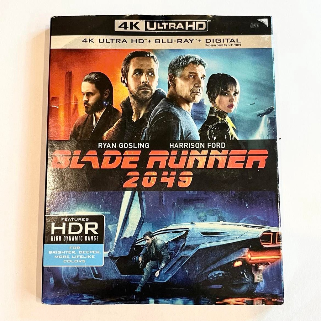 Blade Runner 2049 4K Blu-ray (Used) (Mint) | Shopee Philippines