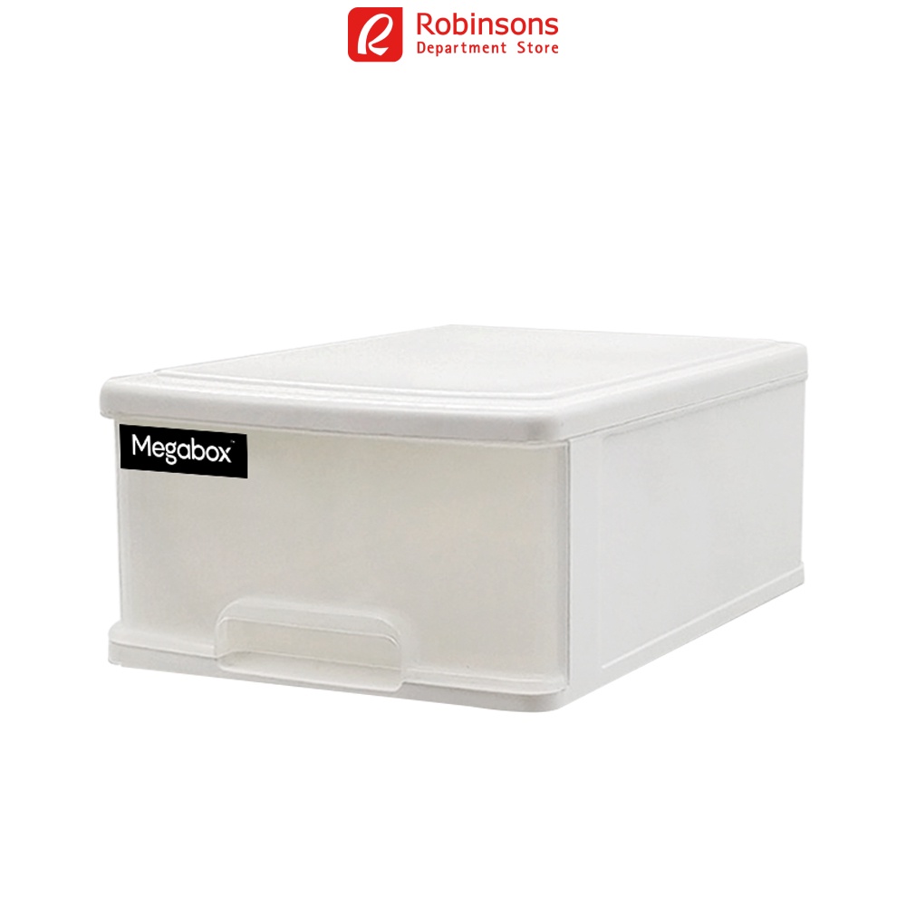 Megabox 1-Layer Drawer (White) | Shopee Philippines