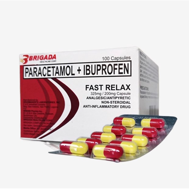 Fast Relax 325 mg / 200 mg Capsule (box of 10's) | Shopee Philippines