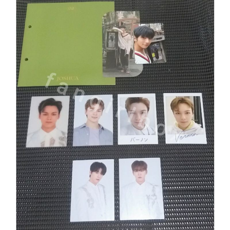 Seventeen HENGGARAE PHOTOBOOK, BOOKMARK, PHOTOCARD JOSHUA & TRADING ...
