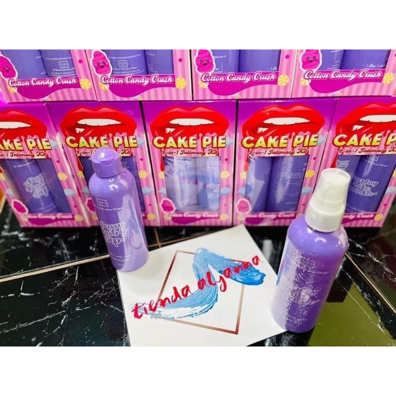 CAKE PIE 2-in-1 Intimacy Kit WITH FREEBIE | Shopee Philippines