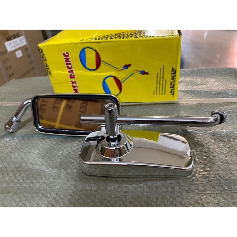 CLASSIC MIRRORS RETRO CLASSIC MIRRORS CHROME SQUARE MODEL FOR ALL HND ...