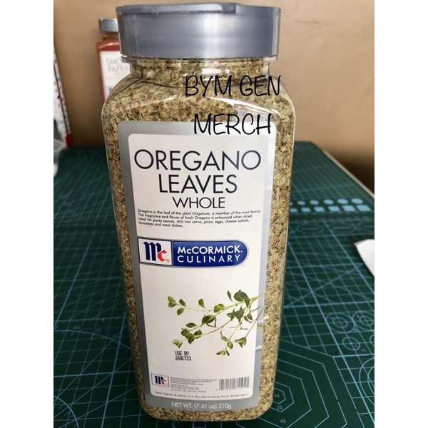 McCormick Oregano Leaves Whole 210g | Shopee Philippines