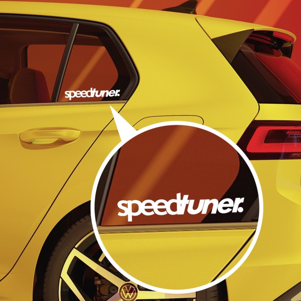 Cutting Sticker Speedtuner Cool Car Sticker | Shopee Philippines