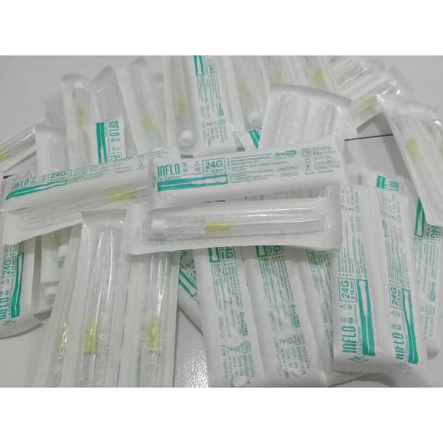 Abocath 24G / INFLO / IV CATHETER / IV CANULA | Shopee Philippines