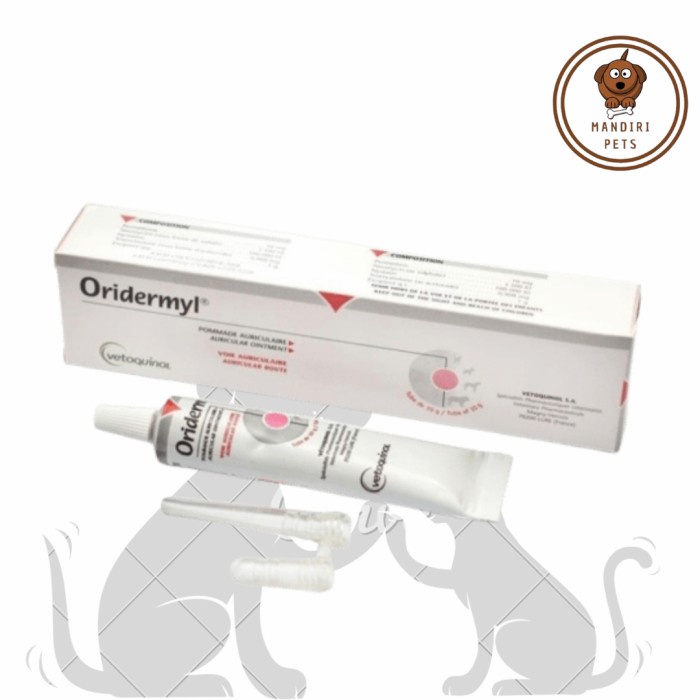 Oridermyl - Ear Mite - Oridermyl Antibiotic Gel - Ear Mite Medicine ...