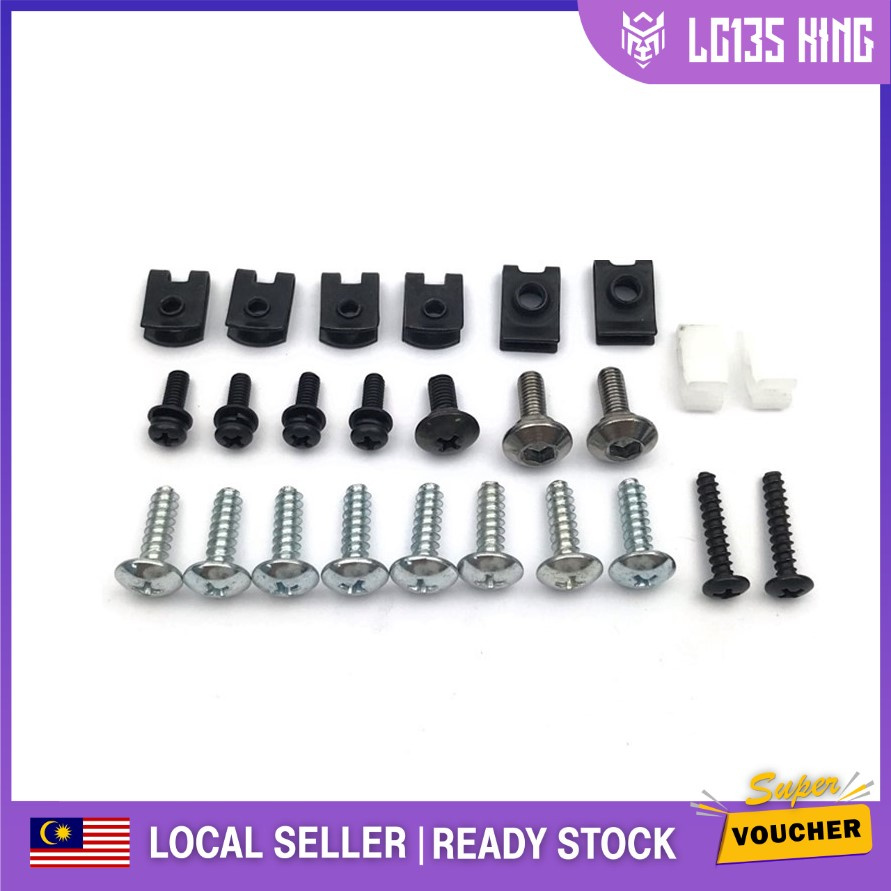 HONDA RS150R RS150 RS 150R HANDLE COVER SCREW SKRU HANDLE SCREW SET ...