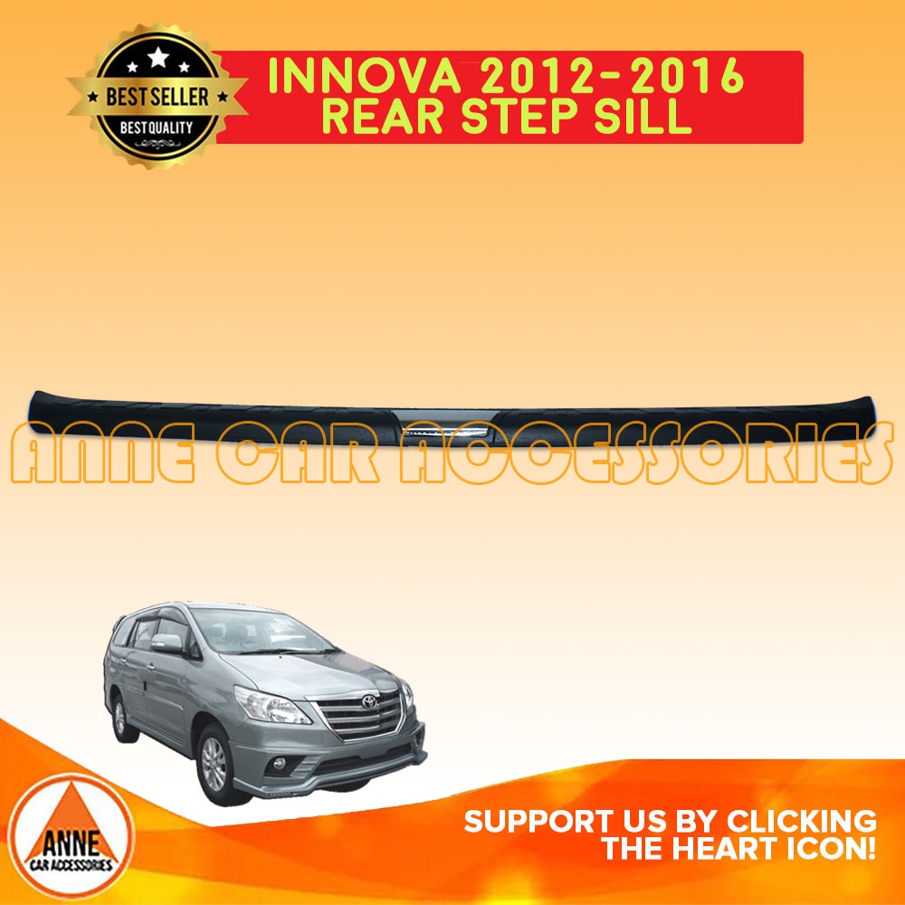 Toyota Innova 2008- 2015 / 2016 - 2020 / 2021 - Onwards Rear Bumper ...