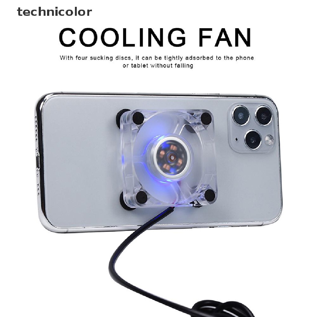 TCPH Universal Mobile Phone Cooler Cooling Fan For IOS Android Game ...