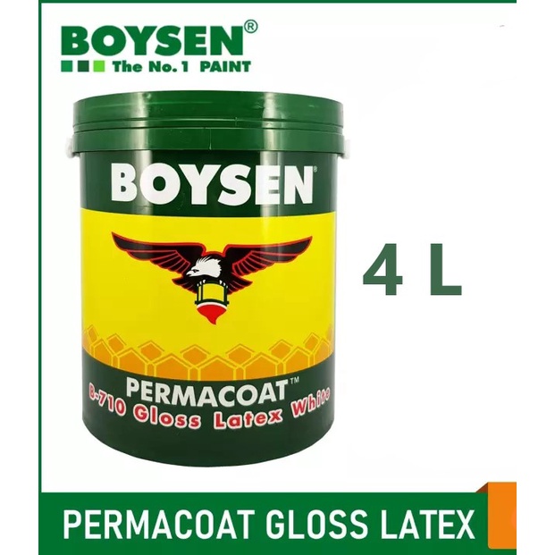 Boysen Gloss Latex 4 Liters/1 Gallon • DCA Commercial • | Shopee ...