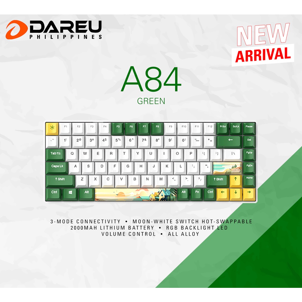 Dareu A84 Hotswap RGB Keyboard | Shopee Philippines