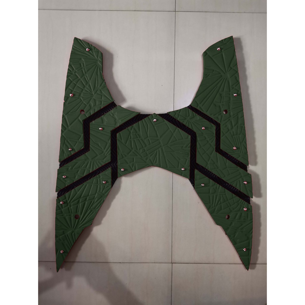 Mio Gravis v1 2019-2022 Rubber Matting Reverse Stripe Design | Shopee ...