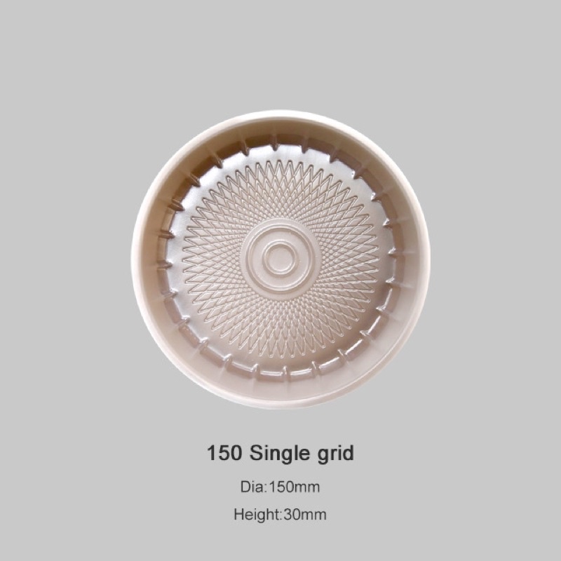 10pcs Kraft Bowl double layer separator 500ml 750ml 1000ml Kraft bowl 1/2/3 divider (only ...