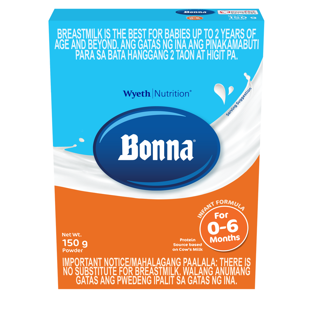 BONNA Stage 1 Infant Formula for 0 to 6 months 150g | Shopee Philippines
