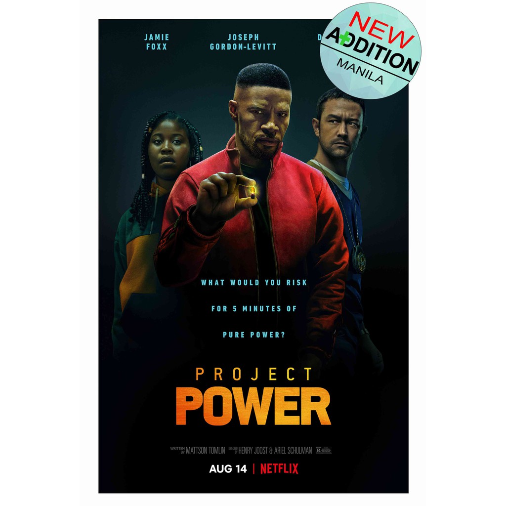 PROJECT POWER Netflix Movie LARGE Poster Glossy 33cm x 50cm | Shopee ...