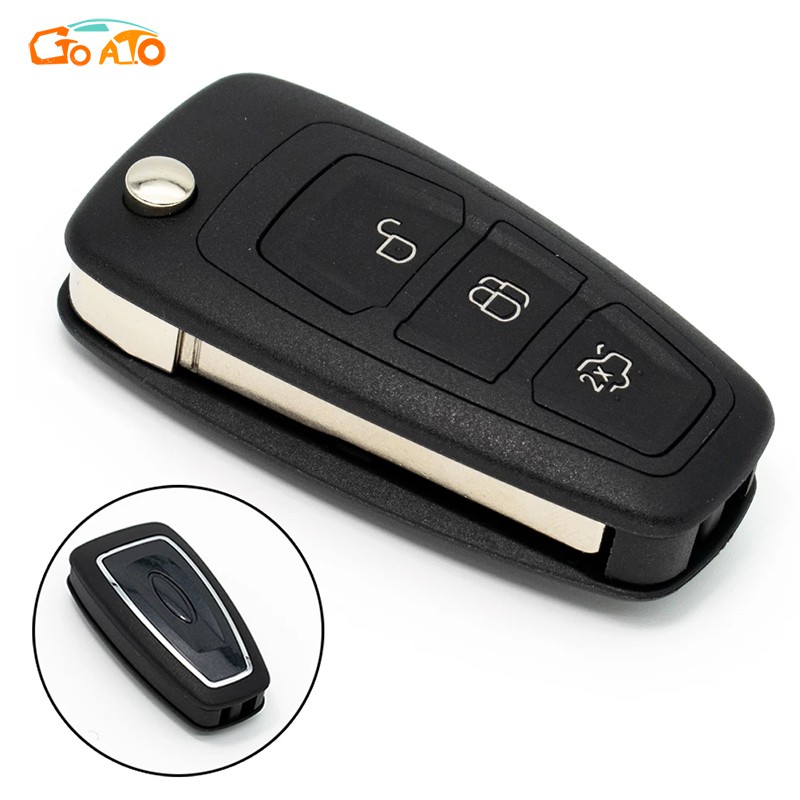 GTIOATO For Ford Modified Folding Key Cover Case Shell Car Key Cover ...