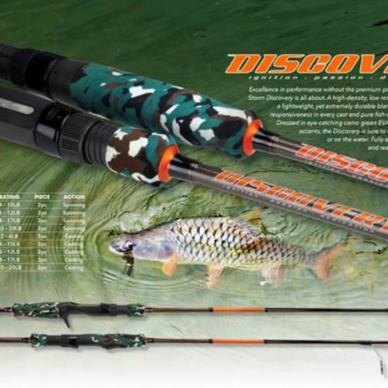 2-6lb discovery spinning Rod | Shopee Philippines