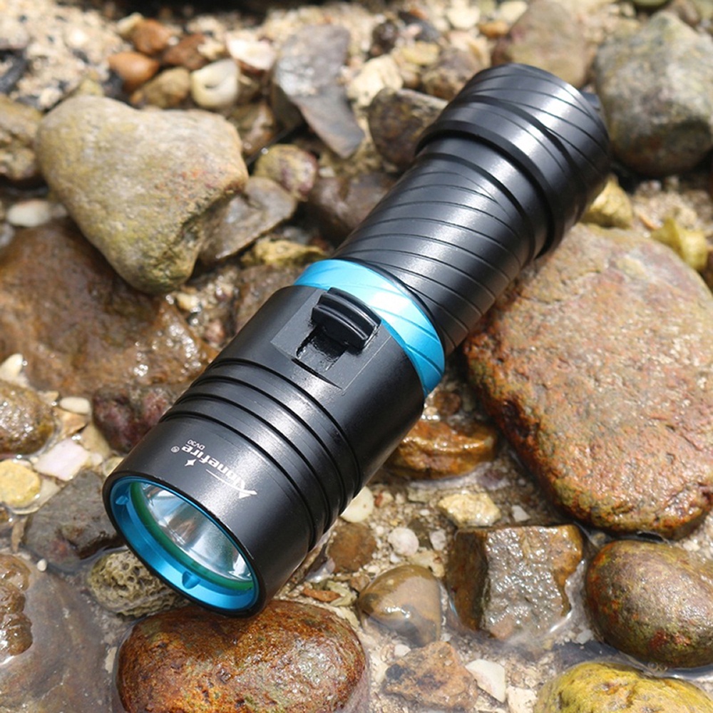 AloneFire DV30 Led Scuba Diving Flashlight Underwater Waterproof Lamp ...