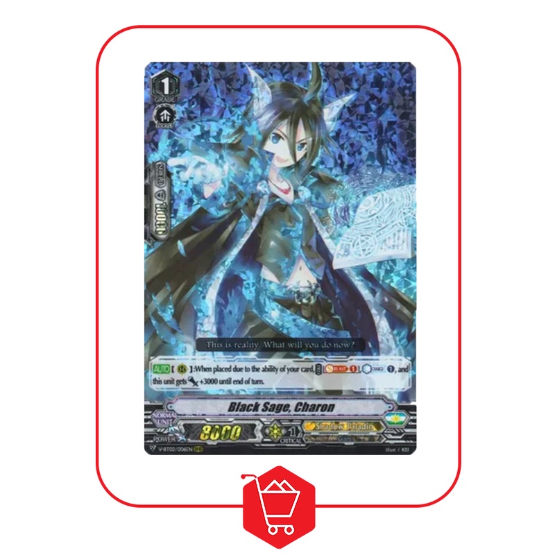 Cardfight! Vanguard Singles Shadow Paladin Black Sage, Charon (V Series ...