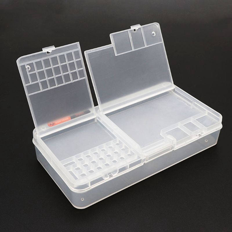Multi Functional Mobile Phone Repair Storage Box For IC Parts Smartphone Opening Tools Collector ...