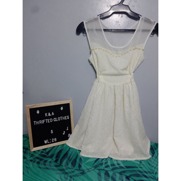 KANDA PRELOVED DRESS WEDDING DRESS WHITE DRESS THRIFTED DRESS UKAY DRESS ALL ITEMS ARE FROM BALE ...