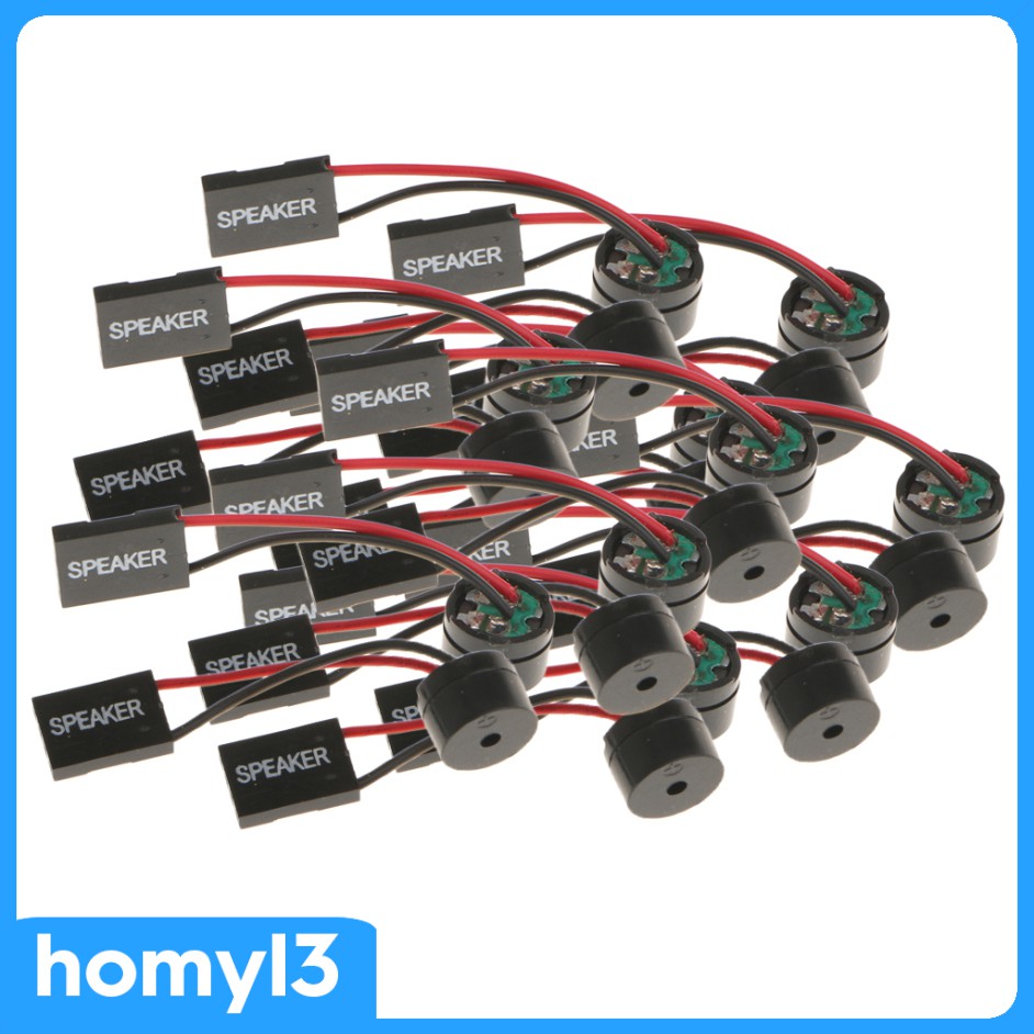 [ 3C] 20x Desktop Computer Internal Mini Speaker Motherboard Alarm Jack ...