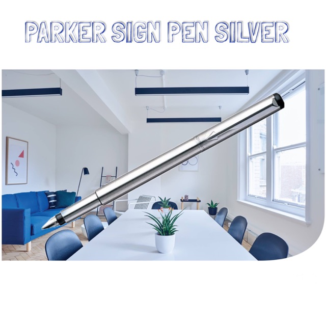 Parker Sign Pen Silver | Shopee Philippines