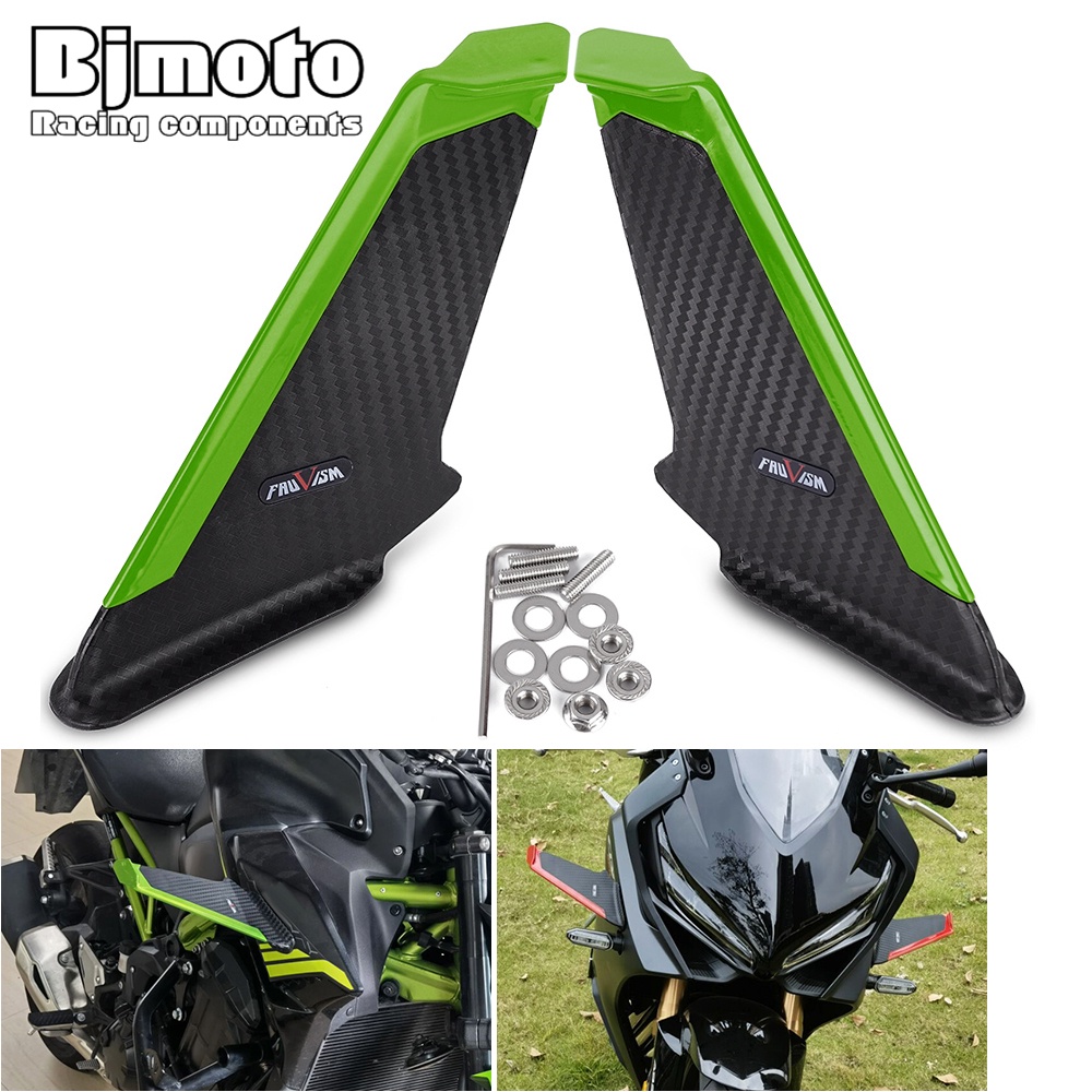 Front Fairing Aerodynamic Winglets Side Spoilers Decorative Dynamic ...