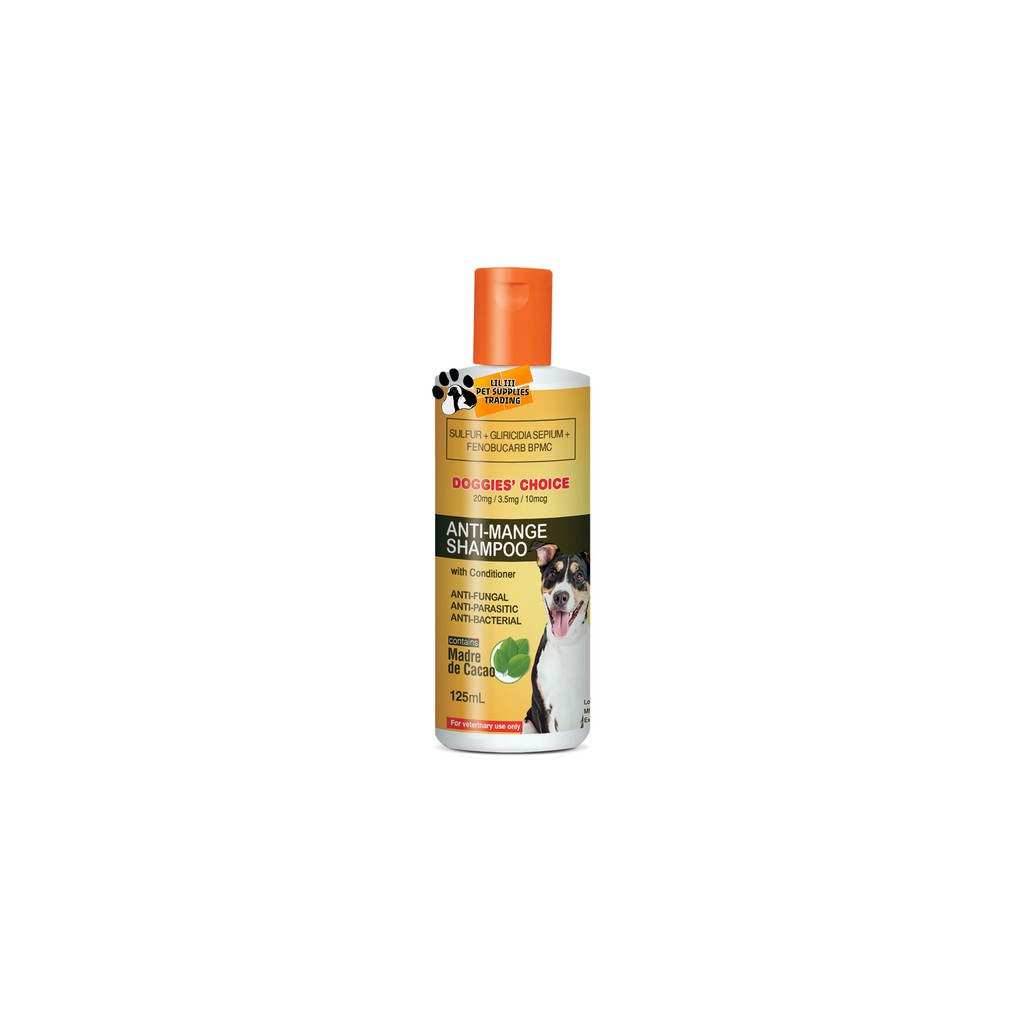 Doggies Choice Dog Anti-Mange Shampoo (125ML) | Shopee Philippines