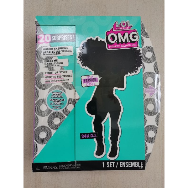 LOL Surprise OMG 24K DJ Fashion Doll with 20 Surprises New In Package ...