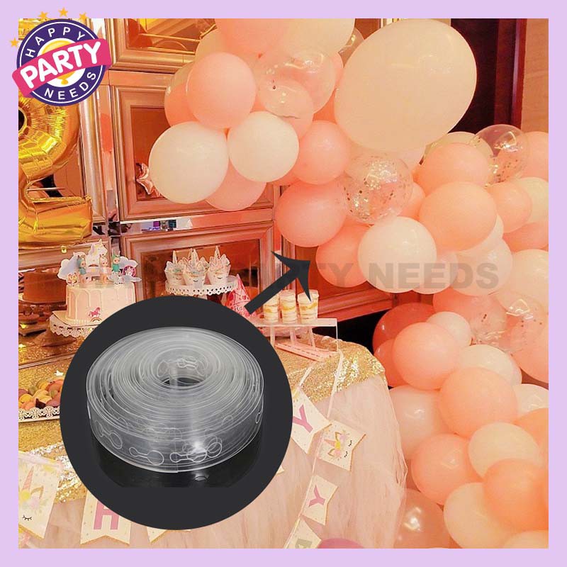 Balloon Chain 5 Meters Balloon Chain Double Hole For Balloon Decoration ...
