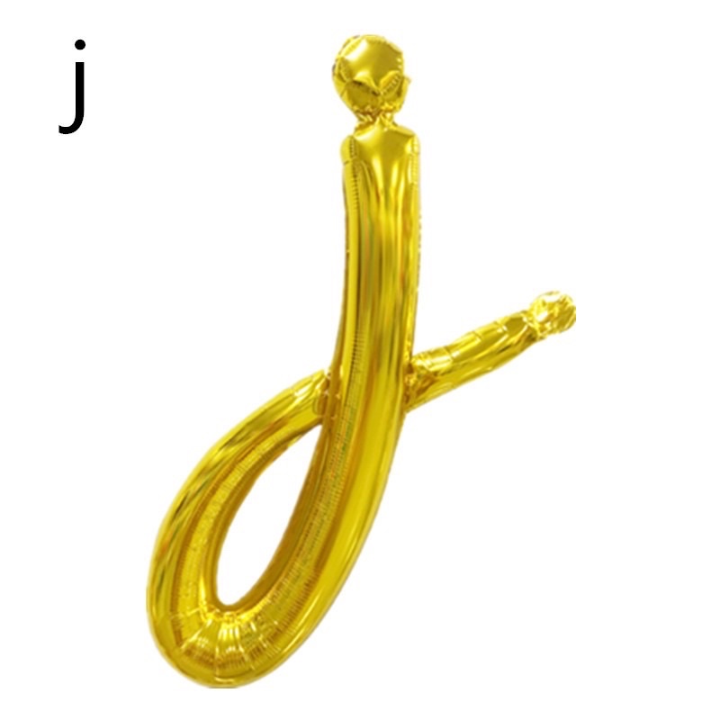 A-L Cursive Script Letter Gold (Part 1 of 2) | Shopee Philippines